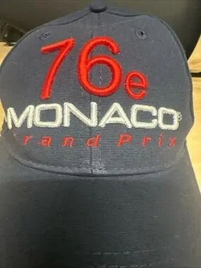 monaco | Accessories | Monaco Navy Baseball Cap With Red And White ...